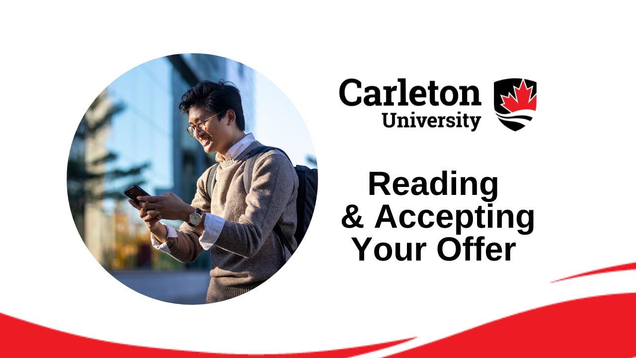 Reading and Accepting Your Offer - for International Students (Undergraduate) - Undergraduate ...